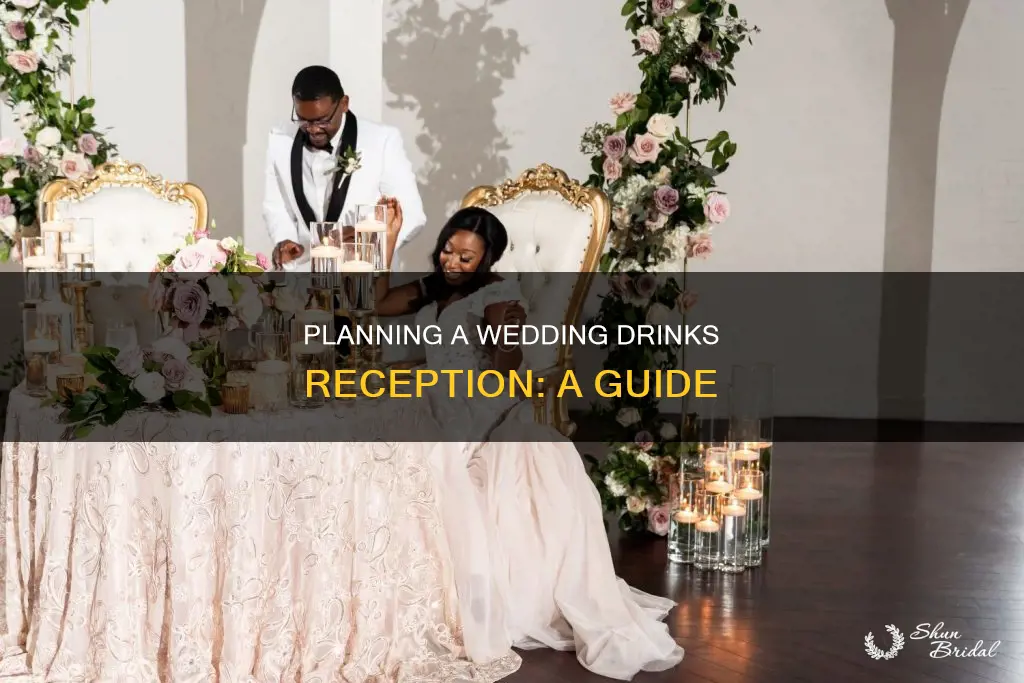 Planning A Wedding Drinks Reception: A Guide | ShunBridal
