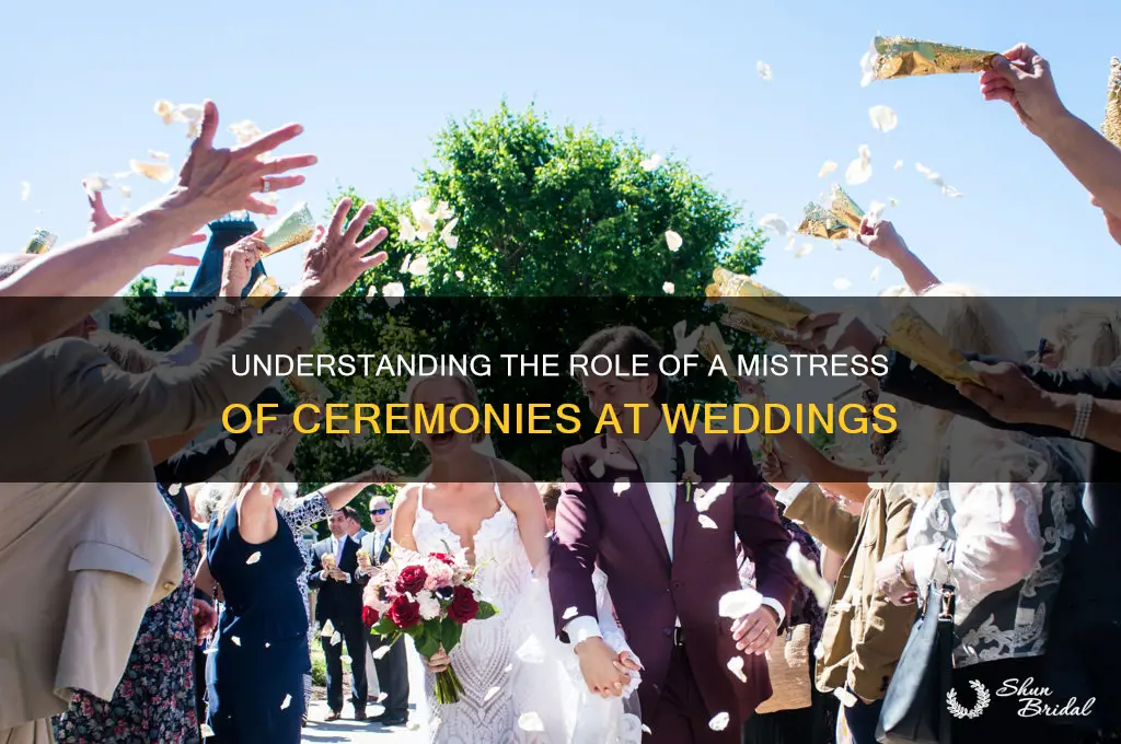 Understanding The Role Of A Mistress Of Ceremonies At Weddings | ShunBridal