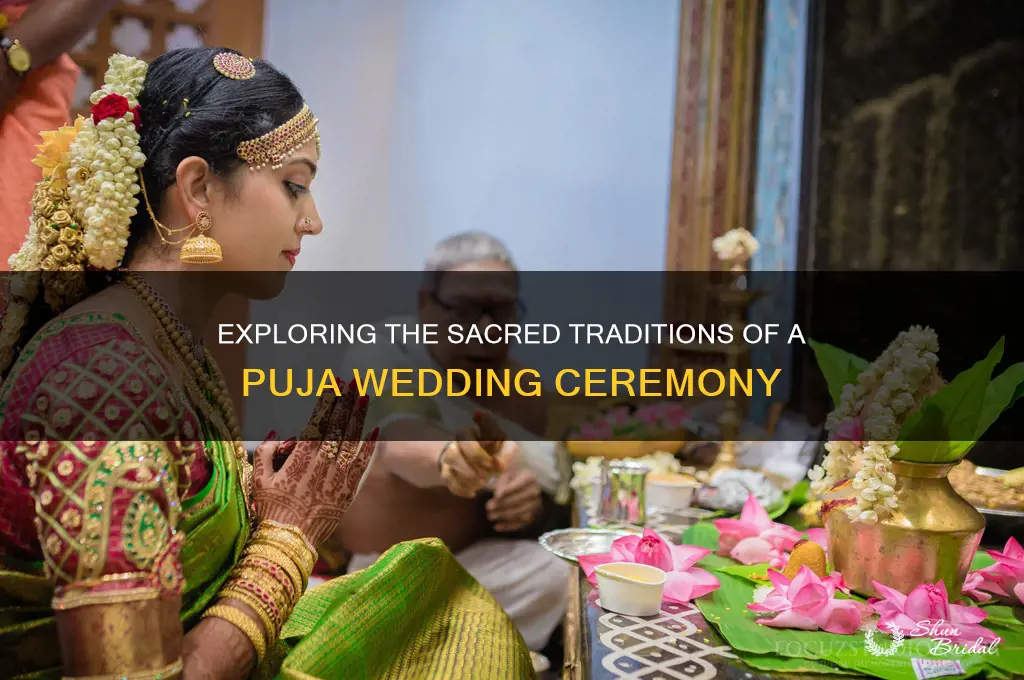 Exploring The Sacred Traditions Of A Puja Wedding Ceremony | ShunBridal