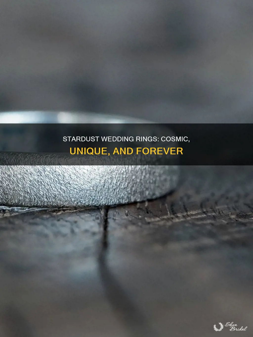 Stardust Wedding Rings: Cosmic, Unique, And Forever | ShunBridal