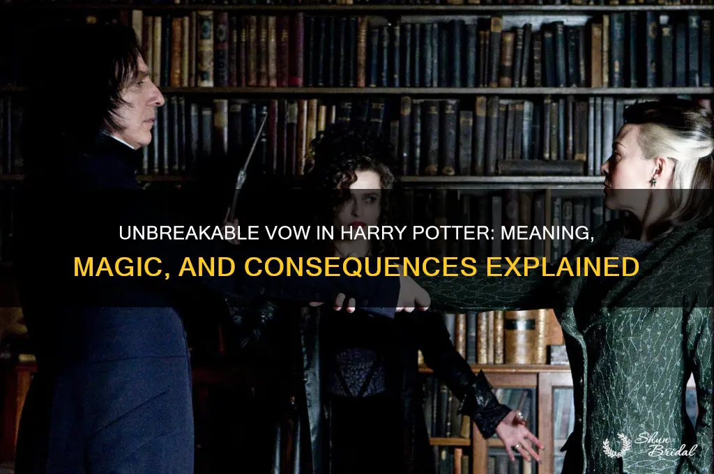 Unbreakable Vow In Harry Potter: Meaning, Magic, And Consequences ...