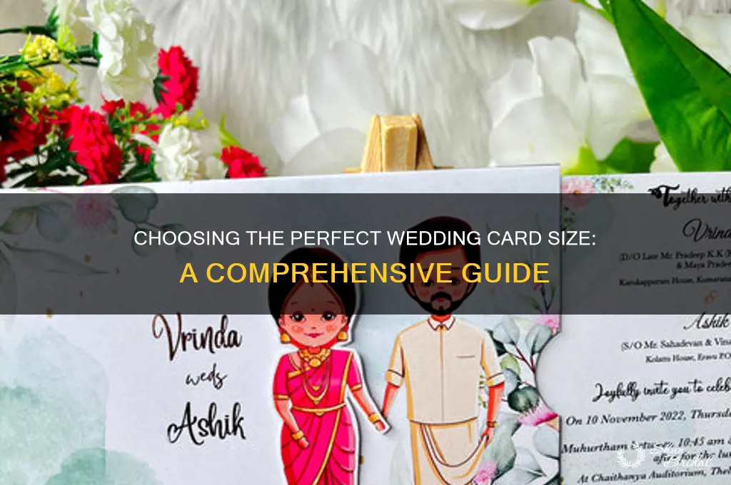 Choosing The Perfect Wedding Card Size: A Comprehensive Guide | ShunBridal