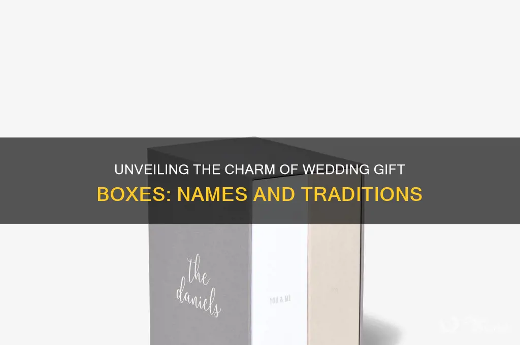Unveiling The Charm Of Wedding Gift Boxes: Names And Traditions ...