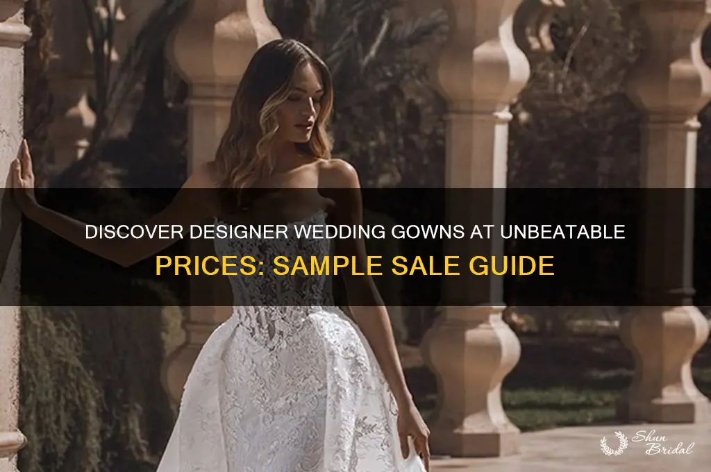 Discover Designer Wedding Gowns At Unbeatable Prices: Sample Sale Guide ...