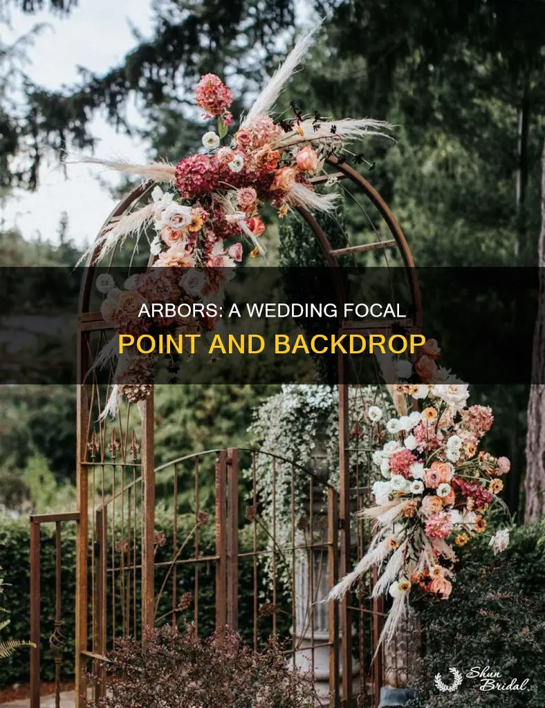 Arbors: A Wedding Focal Point And Backdrop | ShunBridal