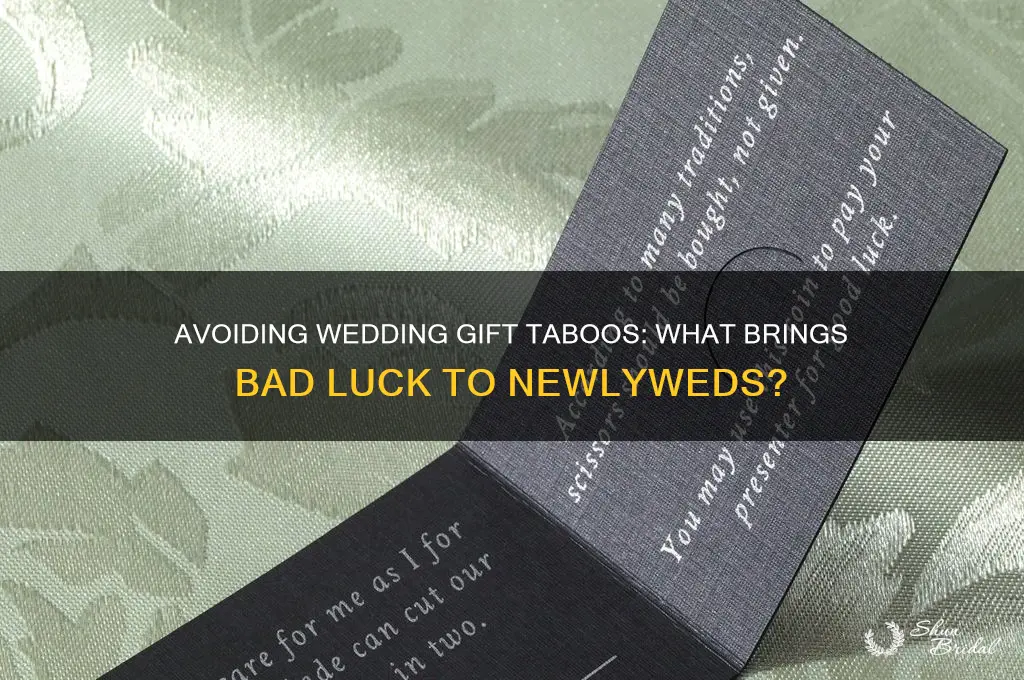Avoiding Wedding Gift Taboos: What Brings Bad Luck To Newlyweds ...