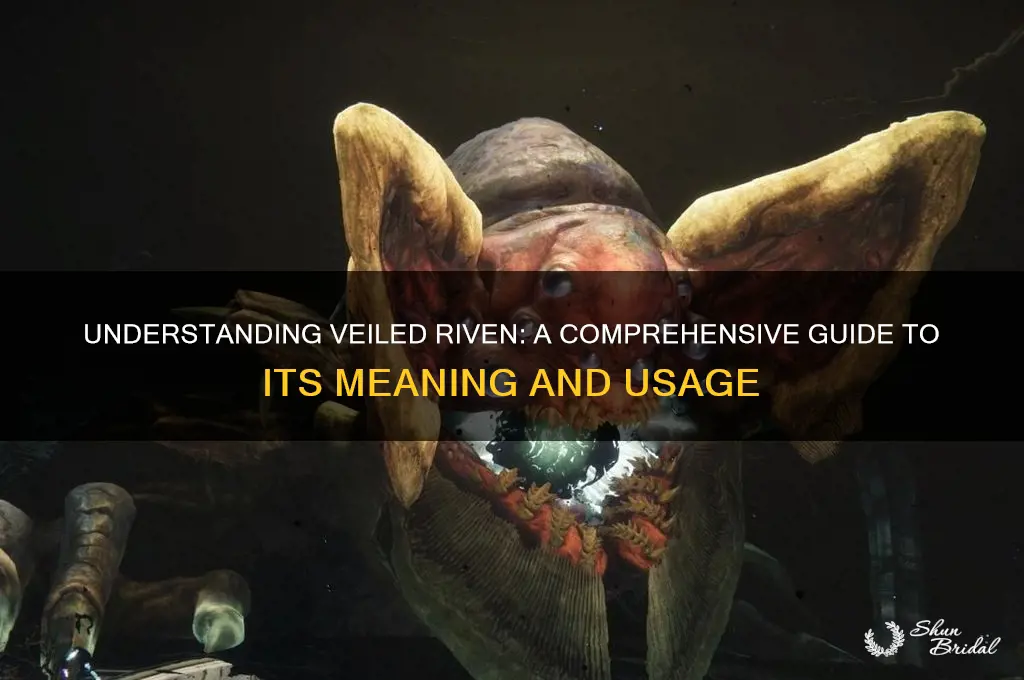 Understanding Veiled Riven: A Comprehensive Guide To Its Meaning And ...