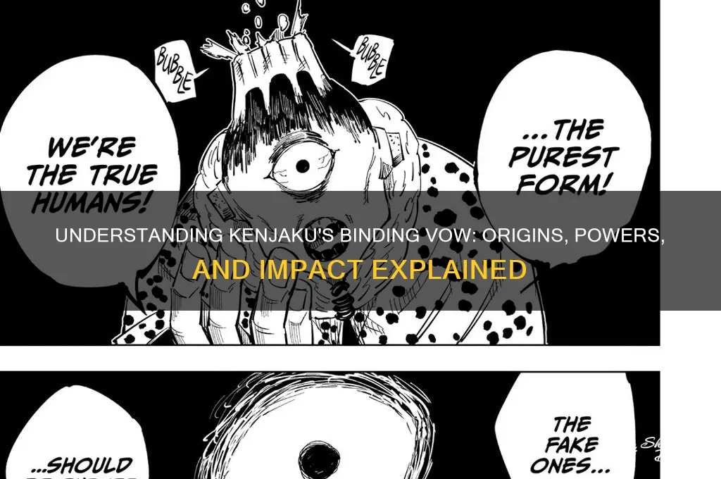 Understanding Kenjaku's Binding Vow: Origins, Powers, And Impact ...