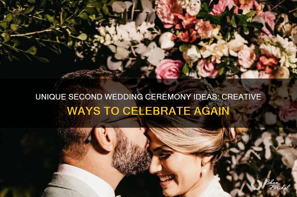 Unique Second Wedding Ceremony Ideas: Creative Ways To Celebrate Again ...