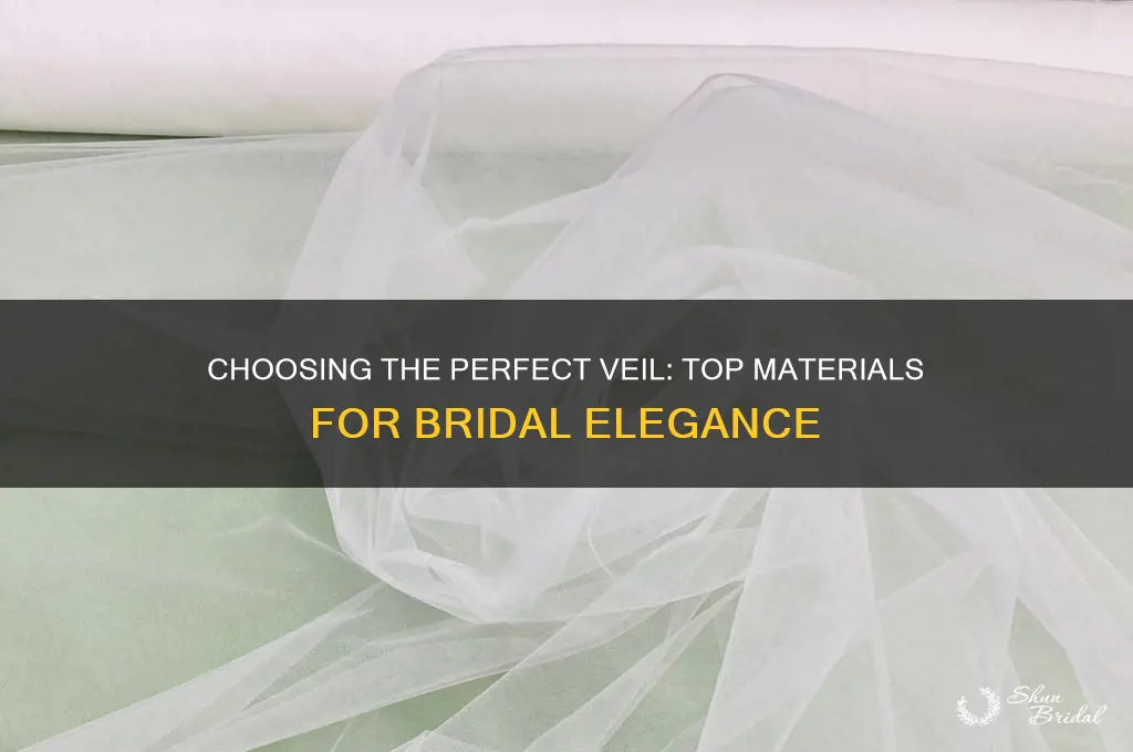 Choosing The Perfect Veil: Top Materials For Bridal Elegance | ShunBridal