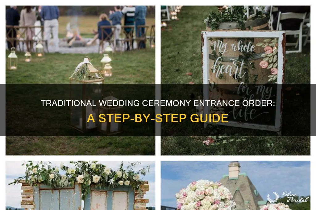 Traditional Wedding Ceremony Entrance Order: A Step-By-Step Guide ...