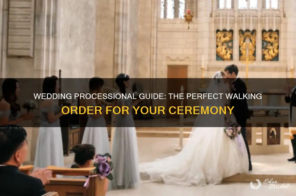 Wedding Processional Guide: The Perfect Walking Order For Your Ceremony ...