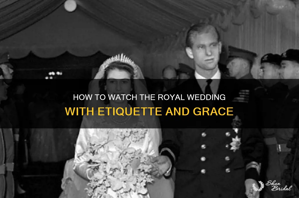 How To Watch The Royal Wedding With Etiquette And Grace | ShunBridal