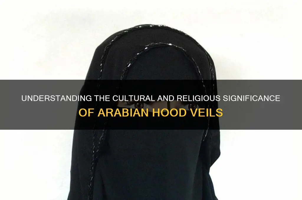 Understanding The Cultural And Religious Significance Of Arabian Hood ...