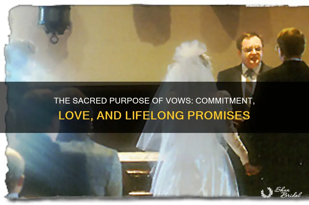 The Sacred Purpose Of Vows: Commitment, Love, And Lifelong Promises ...