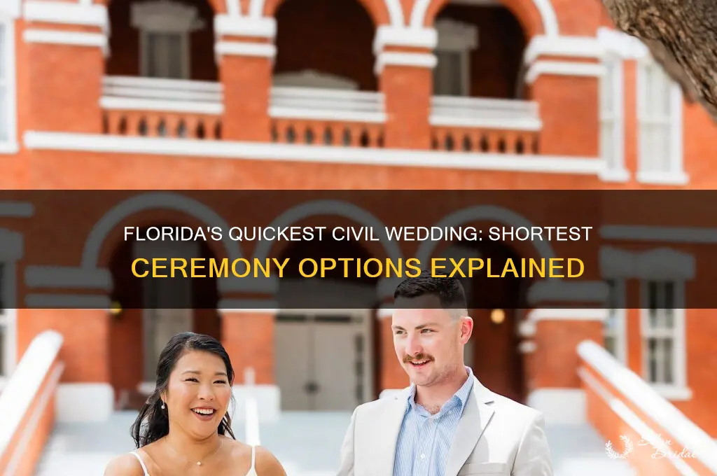 Florida's Quickest Civil Wedding: Shortest Ceremony Options Explained ...