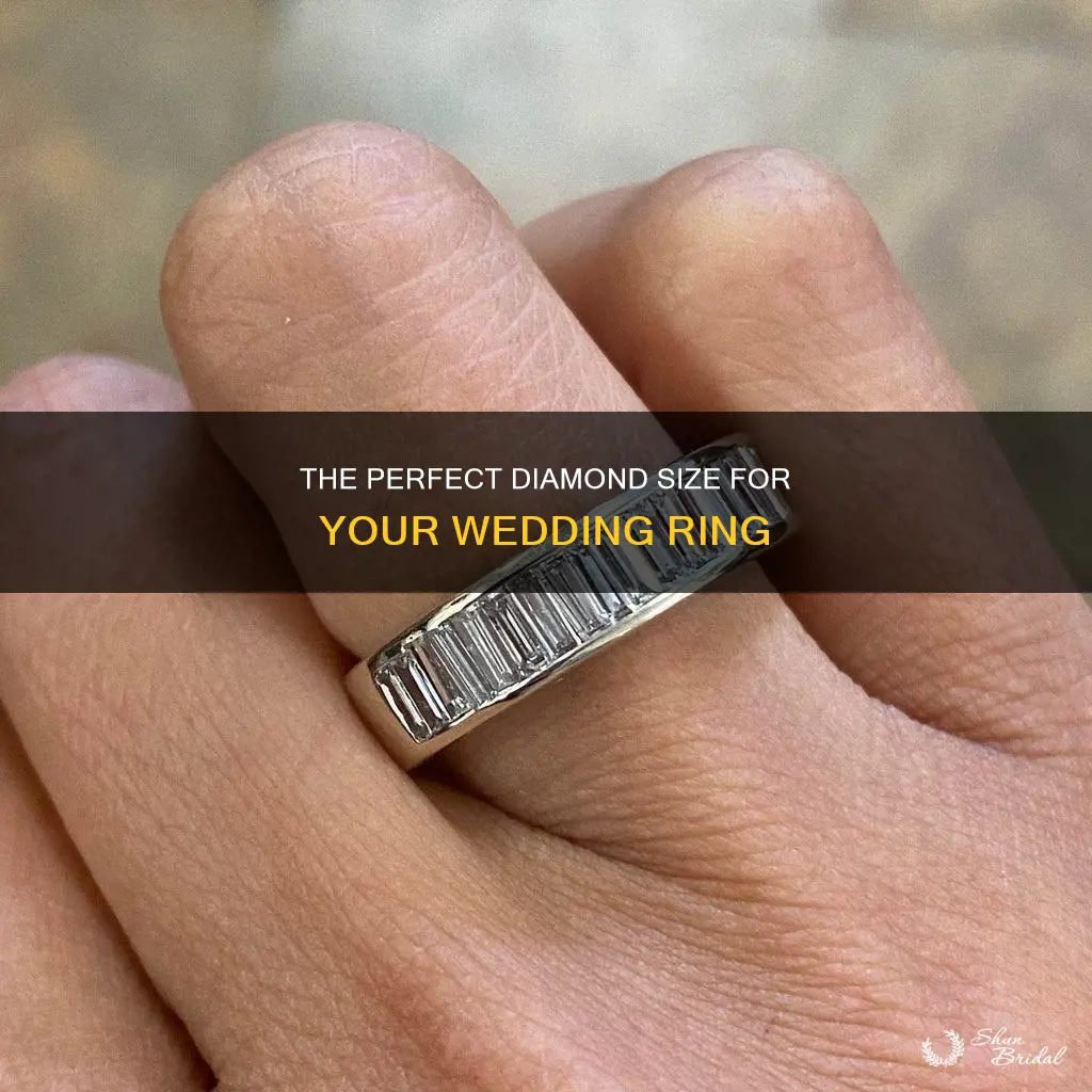 The Perfect Diamond Size For Your Wedding Ring | ShunBridal