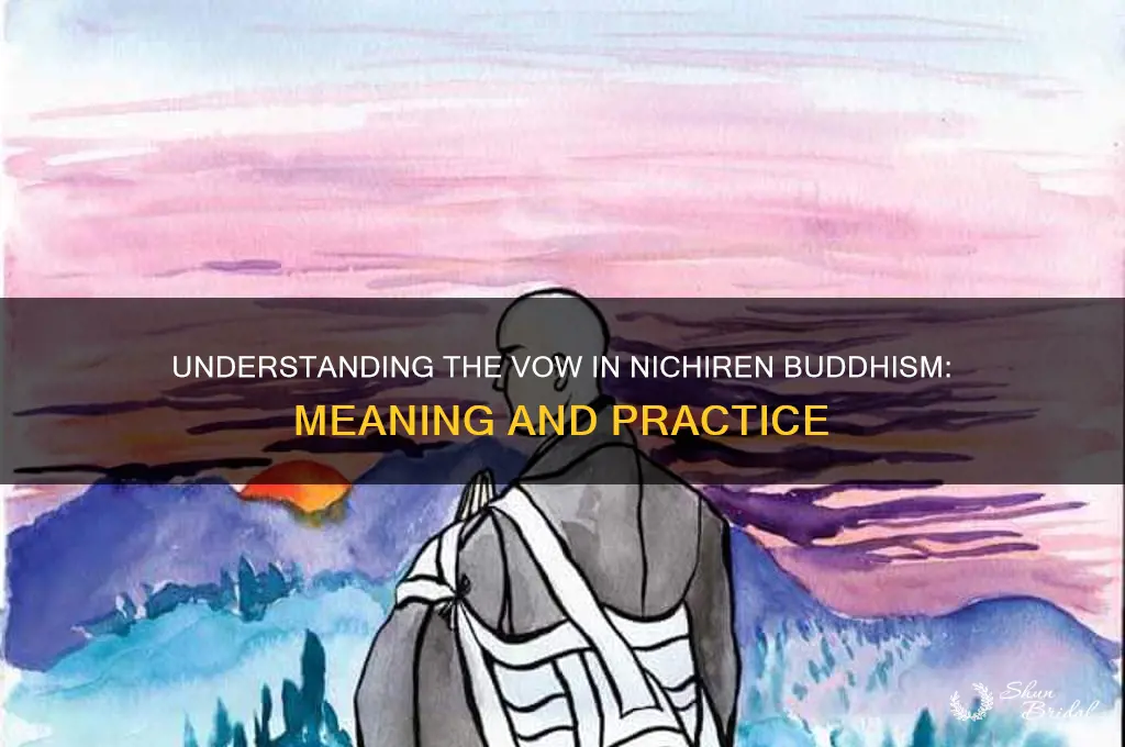 Understanding The Vow In Nichiren Buddhism: Meaning And Practice ...