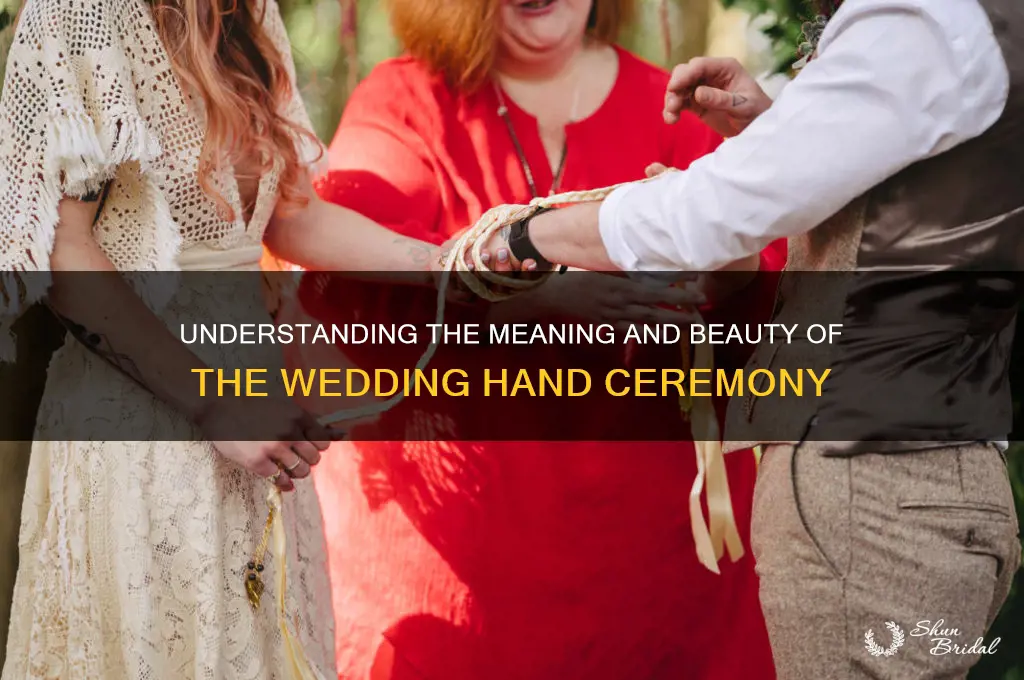 Understanding The Meaning And Beauty Of The Wedding Hand Ceremony ...