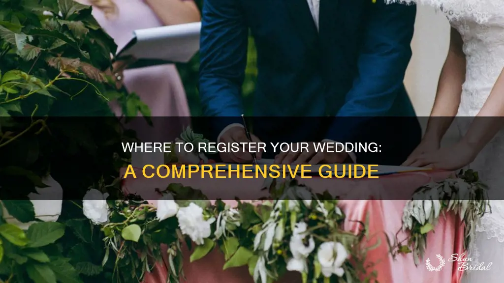 Where To Register Your Wedding: A Comprehensive Guide | ShunBridal