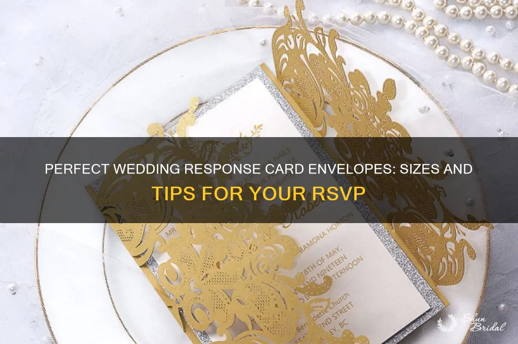 Perfect Wedding Response Card Envelopes: Sizes And Tips For Your Rsvp ...