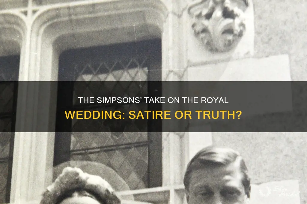 The Simpsons' Take On The Royal Wedding: Satire Or Truth? | ShunBridal