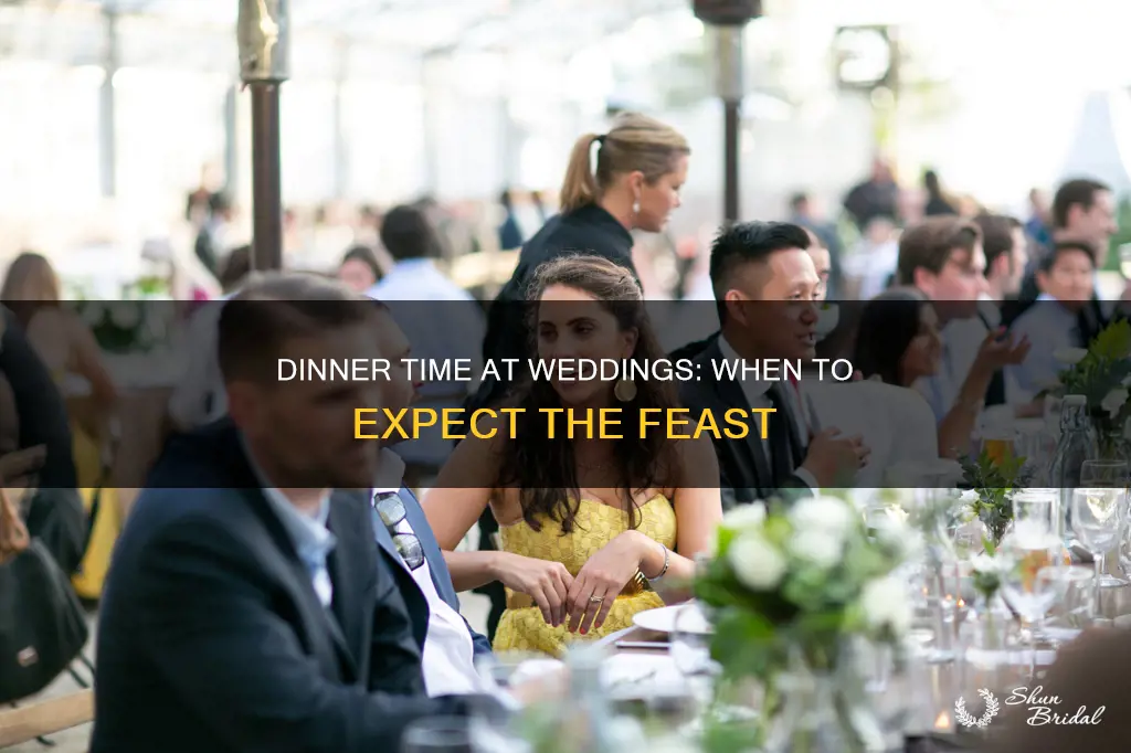 Dinner Time At Weddings: When To Expect The Feast | ShunBridal