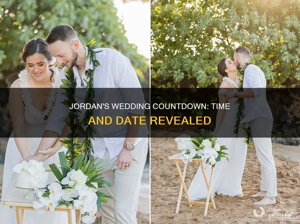 Jordan's Wedding Countdown: Time And Date Revealed | ShunBridal