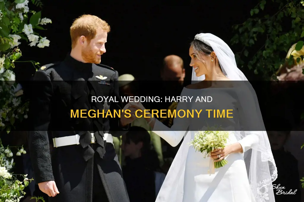 Royal Wedding: Harry And Meghan's Ceremony Time | ShunBridal