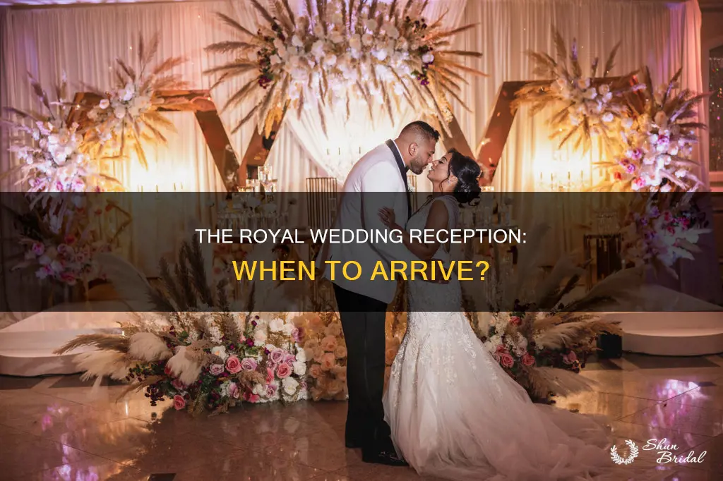 The Royal Wedding Reception: When To Arrive? | ShunBridal