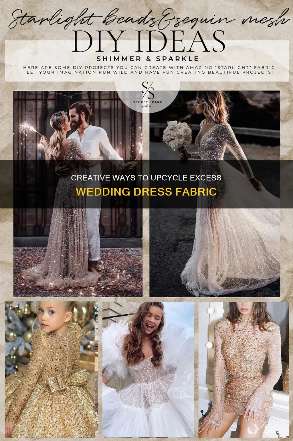 Creative Ways To Upcycle Excess Wedding Dress Fabric | ShunBridal