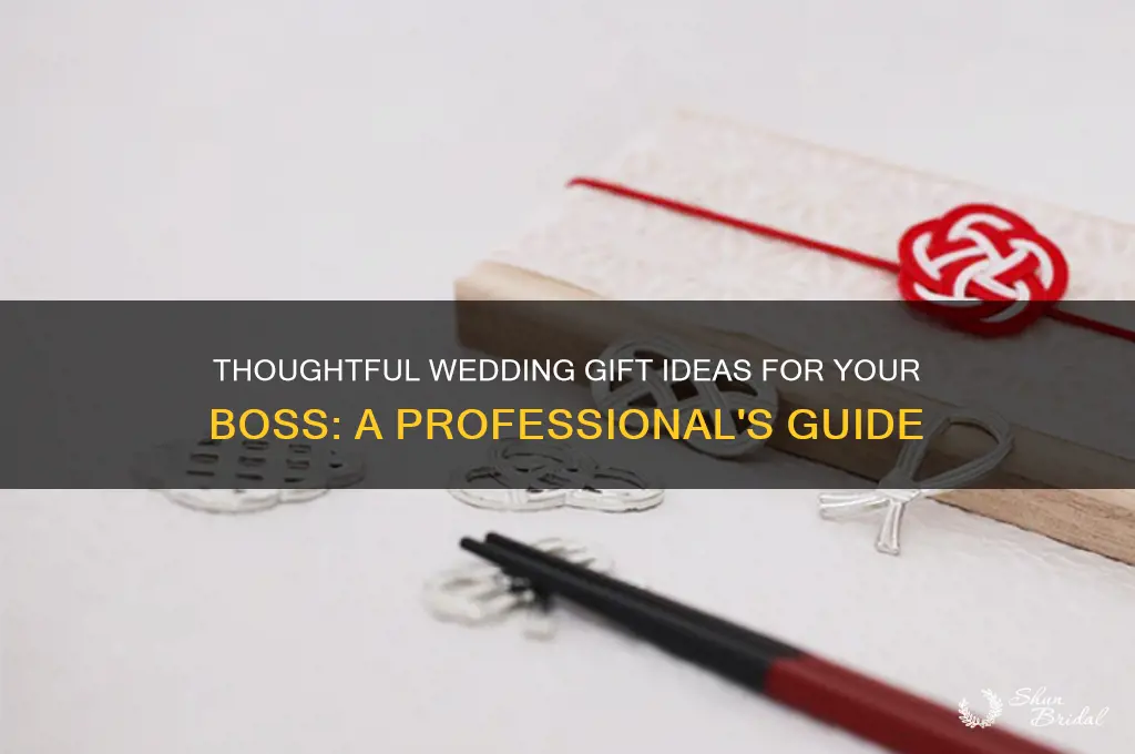 Thoughtful Wedding Gift Ideas For Your Boss: A Professional's Guide ...