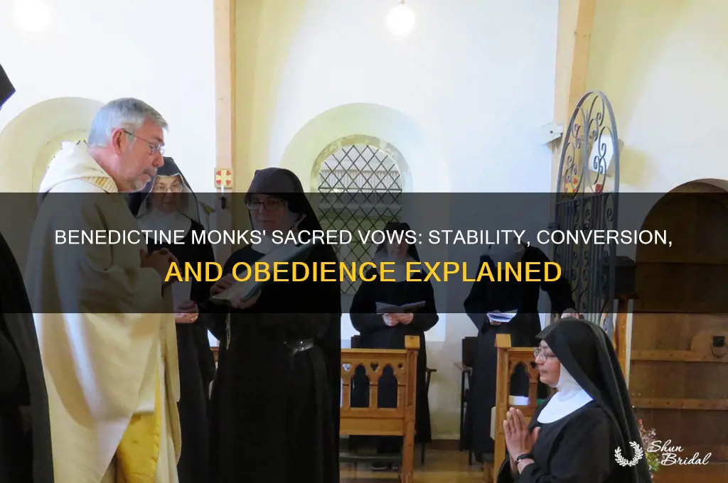 Benedictine Monks' Sacred Vows: Stability, Conversion, And Obedience ...