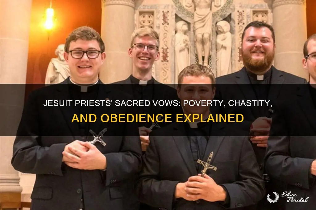 Jesuit Priests' Sacred Vows: Poverty, Chastity, And Obedience Explained ...
