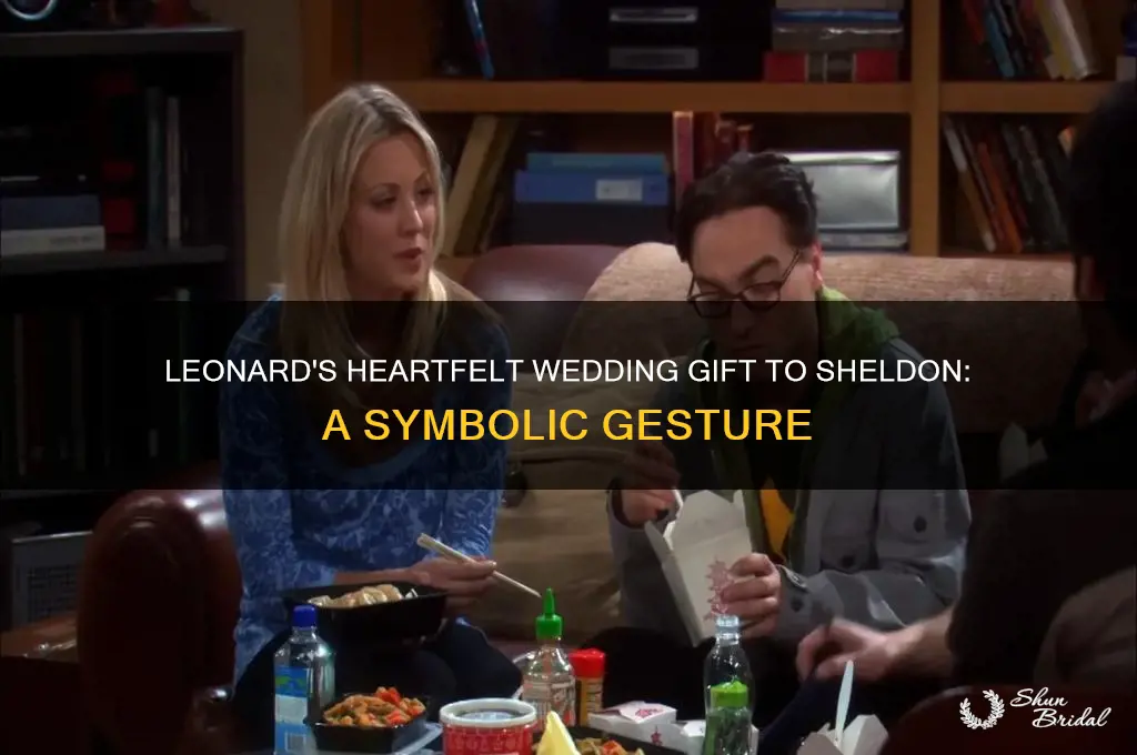 Leonard's Heartfelt Wedding Gift To Sheldon: A Symbolic Gesture ...