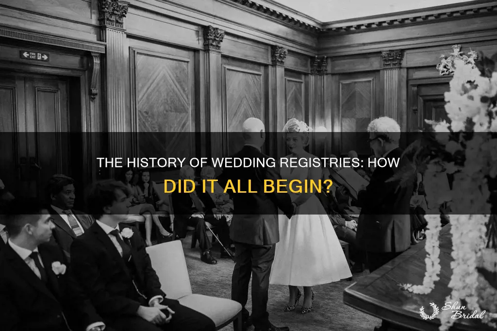 The History Of Wedding Registries: How Did It All Begin? | ShunBridal