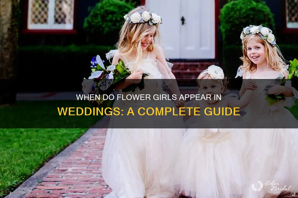 When Do Flower Girls Appear In Weddings: A Complete Guide | ShunBridal