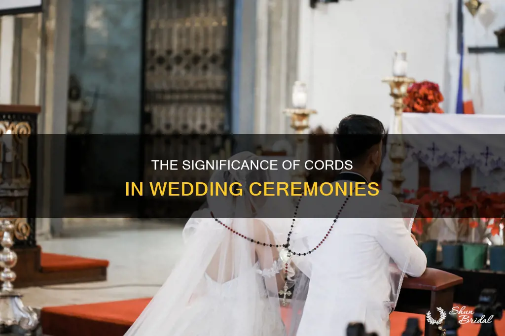 The Significance Of Cords In Wedding Ceremonies | ShunBridal