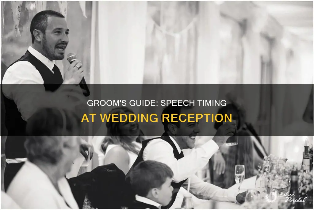 Groom's Guide: Speech Timing At Wedding Reception | ShunBridal