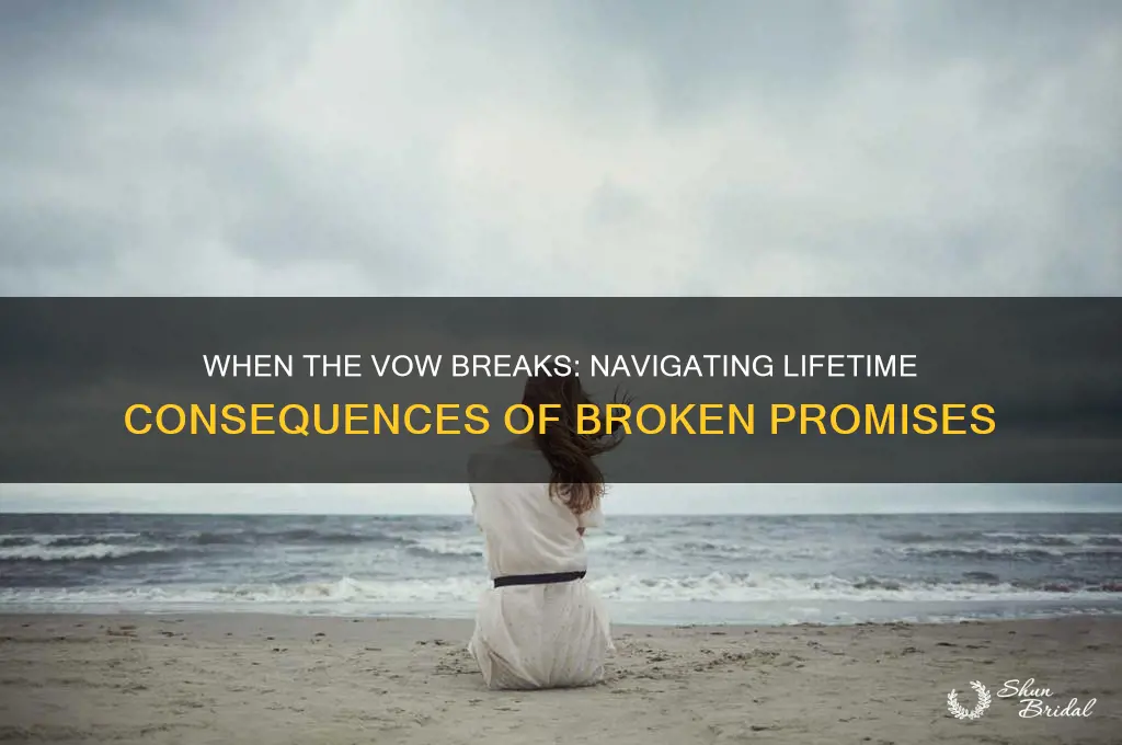 When The Vow Breaks: Navigating Lifetime Consequences Of Broken ...