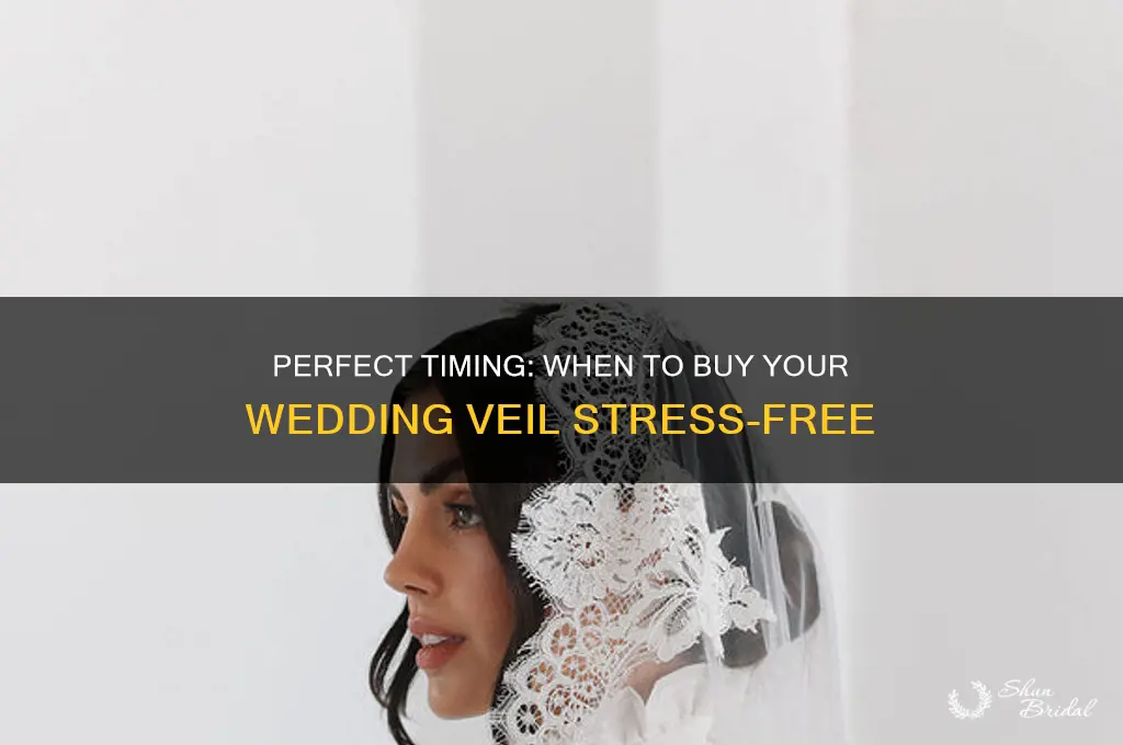 Perfect Timing: When To Buy Your Wedding Veil Stress-Free | ShunBridal