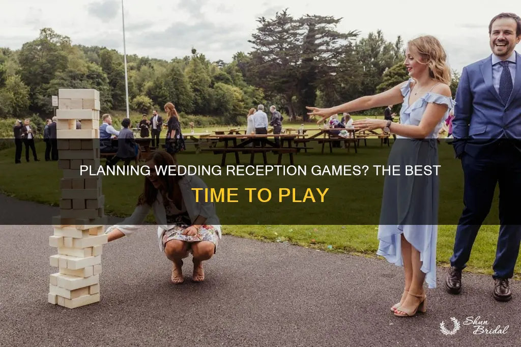 Planning Wedding Reception Games? The Best Time To Play | ShunBridal