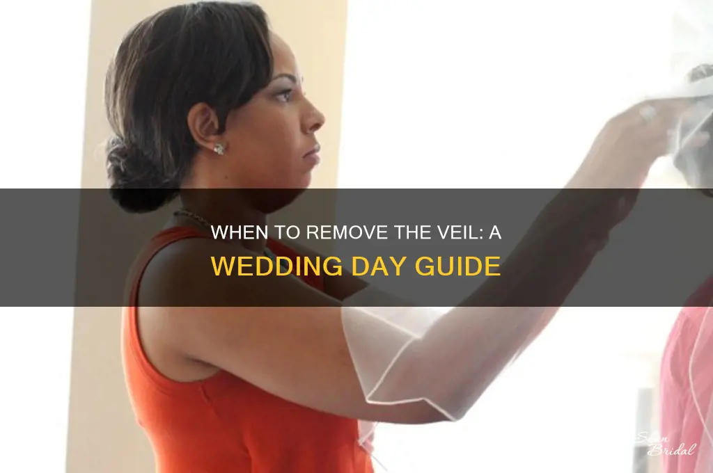 When To Remove The Veil: A Wedding Day Guide | ShunBridal