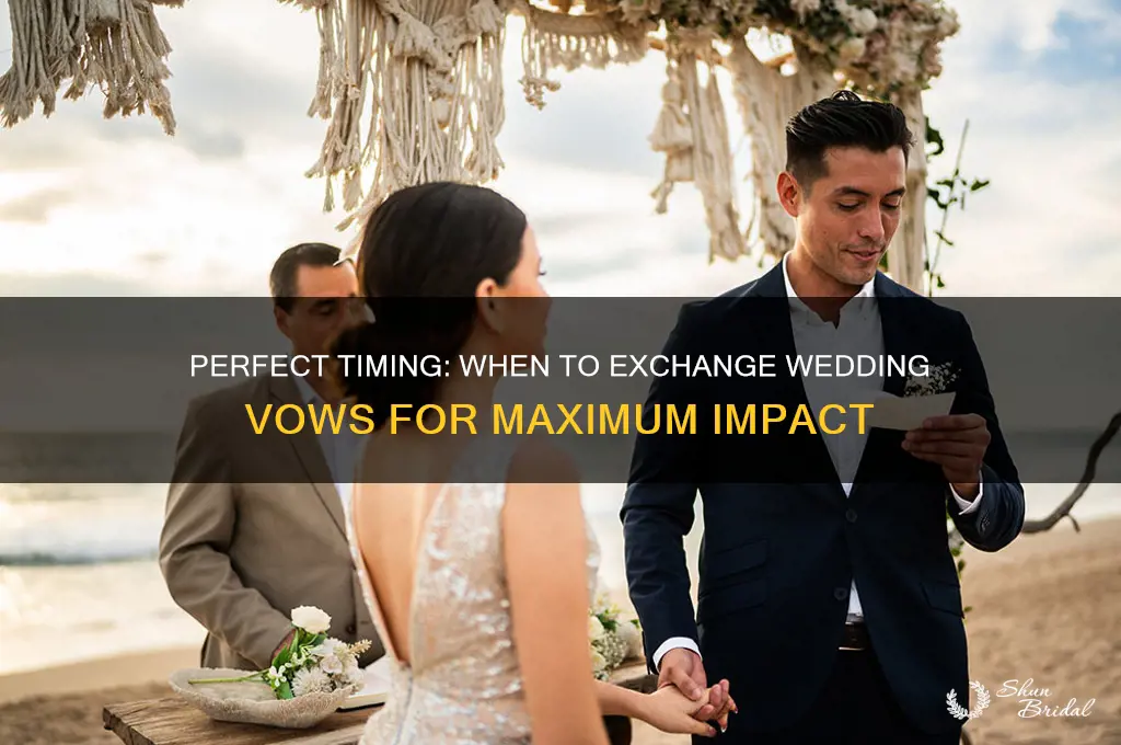 Perfect Timing: When To Exchange Wedding Vows For Maximum Impact ...