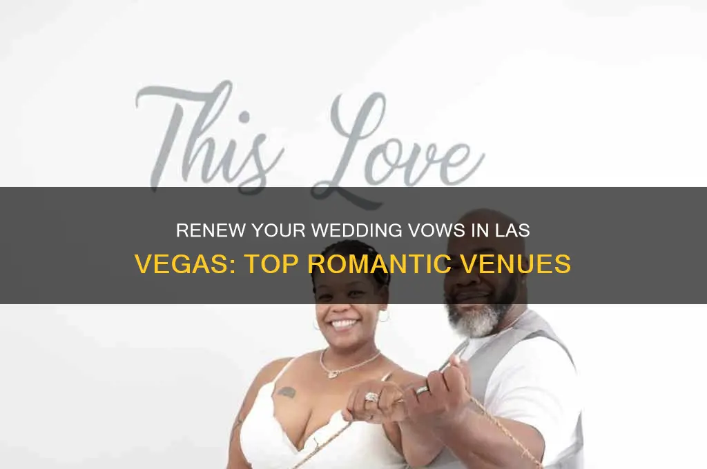 Renew Your Wedding Vows In Las Vegas: Top Romantic Venues | ShunBridal