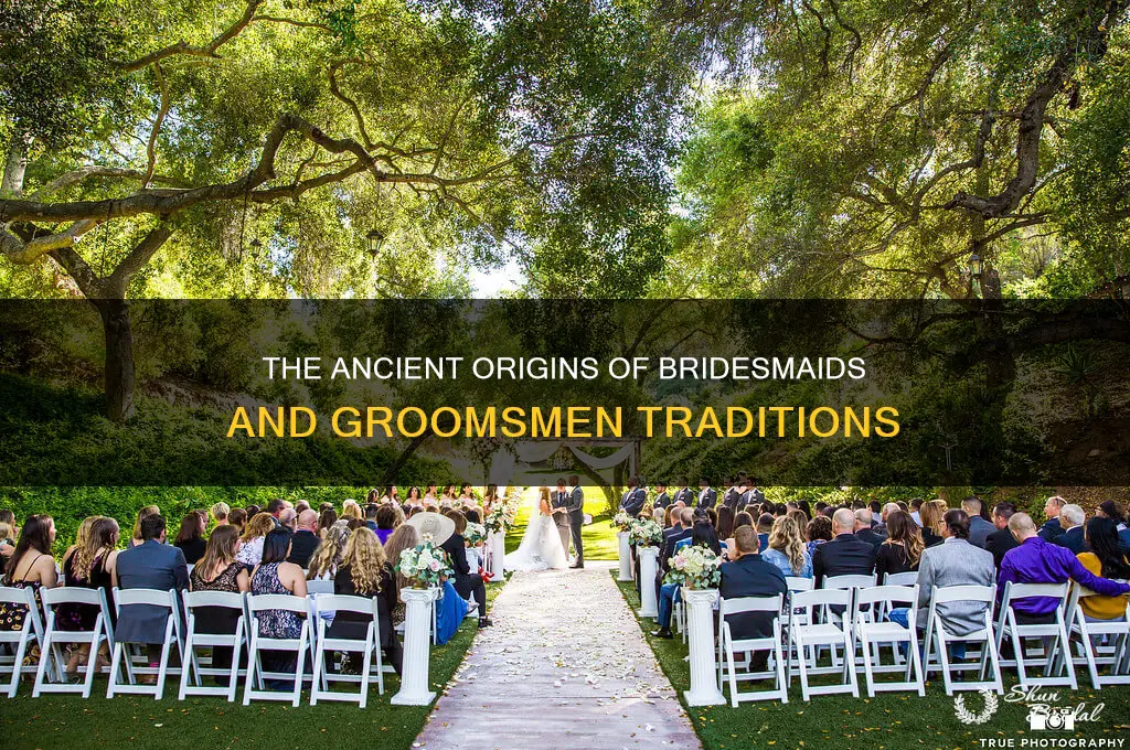 The Ancient Origins Of Bridesmaids And Groomsmen Traditions | ShunBridal