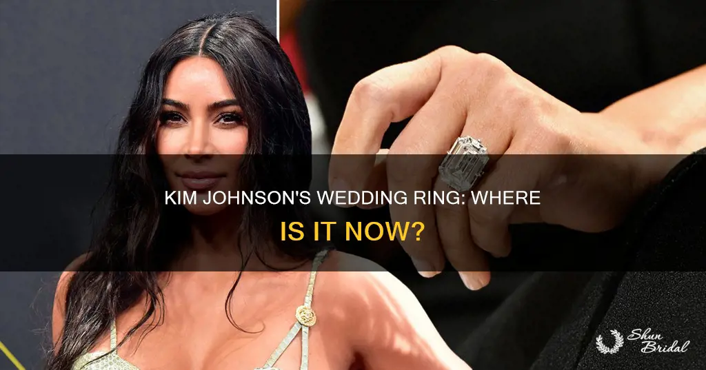 Kim Johnson's Wedding Ring: Where Is It Now? | ShunBridal