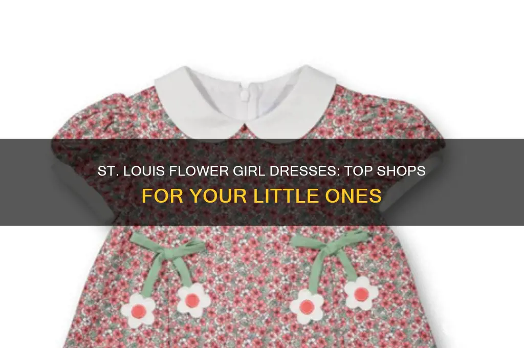 St. Louis Flower Girl Dresses: Top Shops For Your Little Ones | ShunBridal