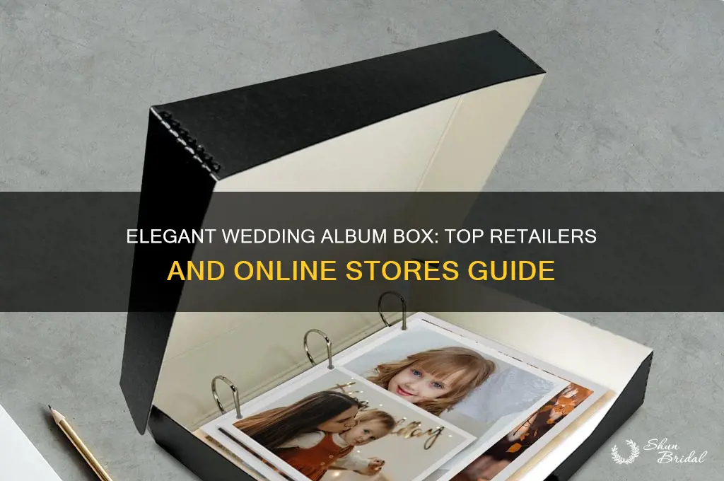Elegant Wedding Album Box: Top Retailers And Online Stores Guide ...