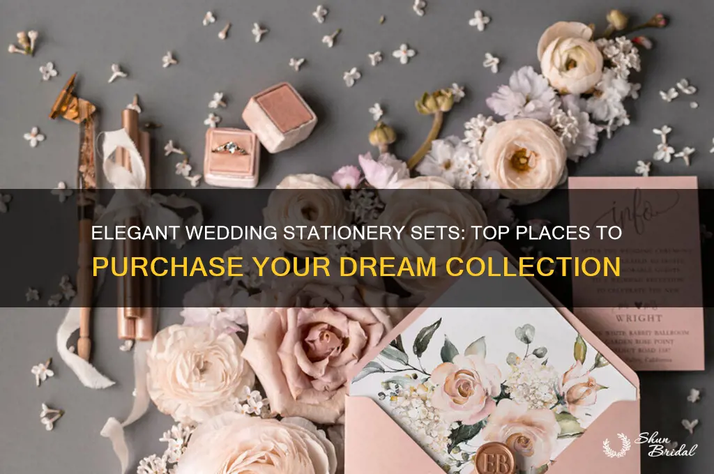 Elegant Wedding Stationery Sets: Top Places To Purchase Your Dream ...